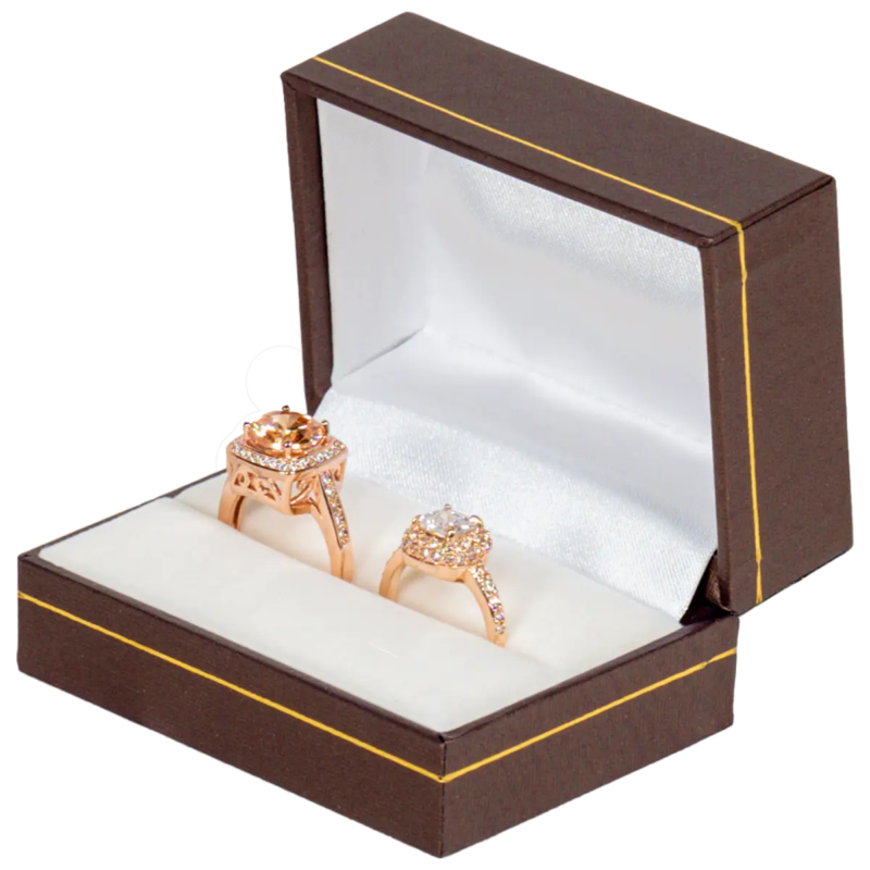 Double Ring Box | Couple Ring Box | Gens Packaging